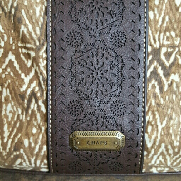 Chaps | Bags | Chaps Batic Shoulder Bag Very Unique | Poshmark